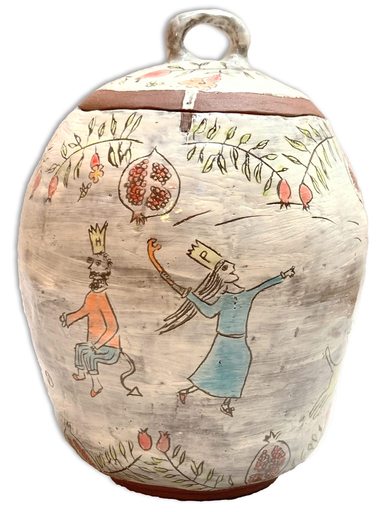 Covered jar | Liz Worthy
